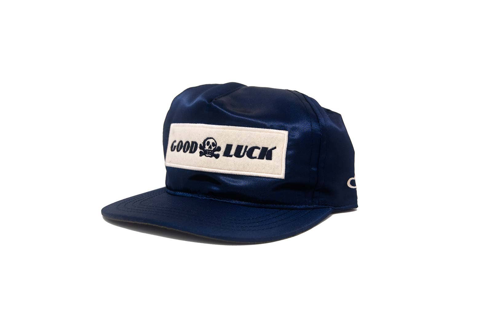 Good Luck Satin Snapback - Navy – Field Day Sporting Co.
